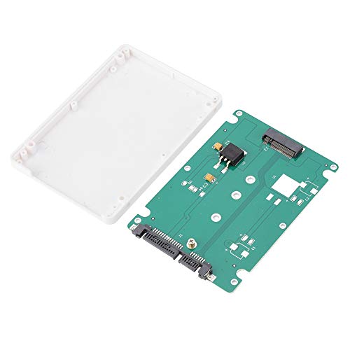 Entatial Riser, Durable Solid State Drive Adapter, 3.94 * 2.76 * 0.28Inch Stable for Desktop Computer(White)