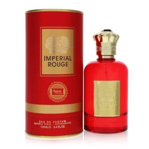 hybrid & company imperial rouge eau de parfum natural spray for women oud feminine fragrance, long lasting concentrated luxury perfume, 3.4 fl oz/100 ml