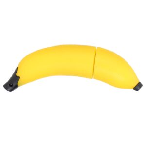 Banana Shape U Disk, PVC+Metal Supports Hot Swappable Cute Flash Drive for Backup Files or Videos(#3)