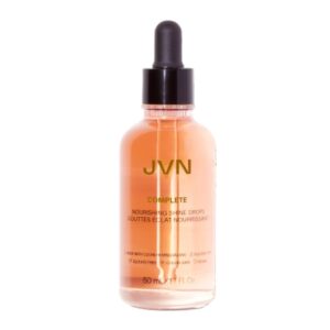 jvn complete nourishing shine drops, hair oil for hydration and long-term hair health, styling oil for all hair types, sulfate-free, 1.7 fluid ounces