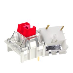 80PCS OUTEMU (Gaote) Red Switches 3 Pin DIY Replaceable Gateron&Cherry MX Equivalent Switches for Mechanical Gaming Keyboard