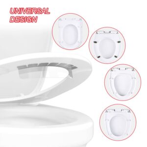 Toilet Seat Splash Guard, Pee Guard for for Kid Adults Urine Deflector for Toilet Seat Potty Training Splash Guard, Prevent Peeing Splash Between Toilet Seat Cover and Bowl