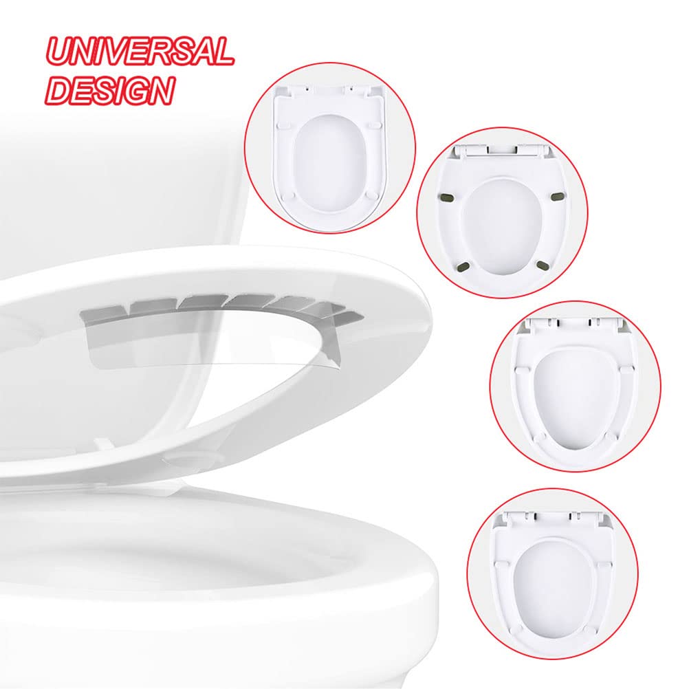 Toilet Seat Splash Guard, Pee Guard for for Kid Adults Urine Deflector for Toilet Seat Potty Training Splash Guard, Prevent Peeing Splash Between Toilet Seat Cover and Bowl