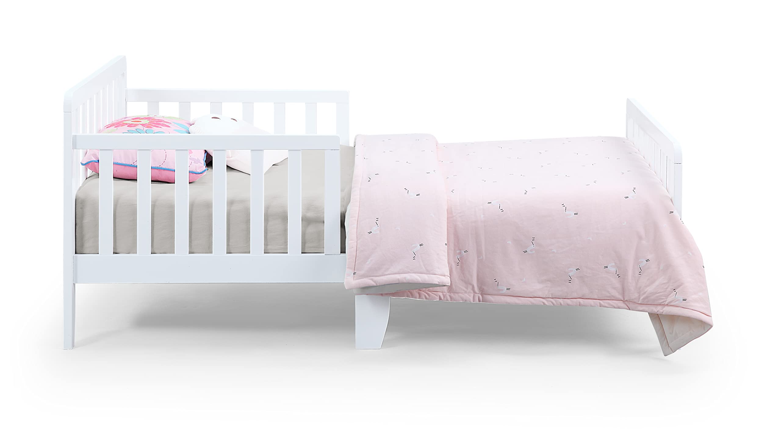 Olive & Opie Jax Toddler Bed in White