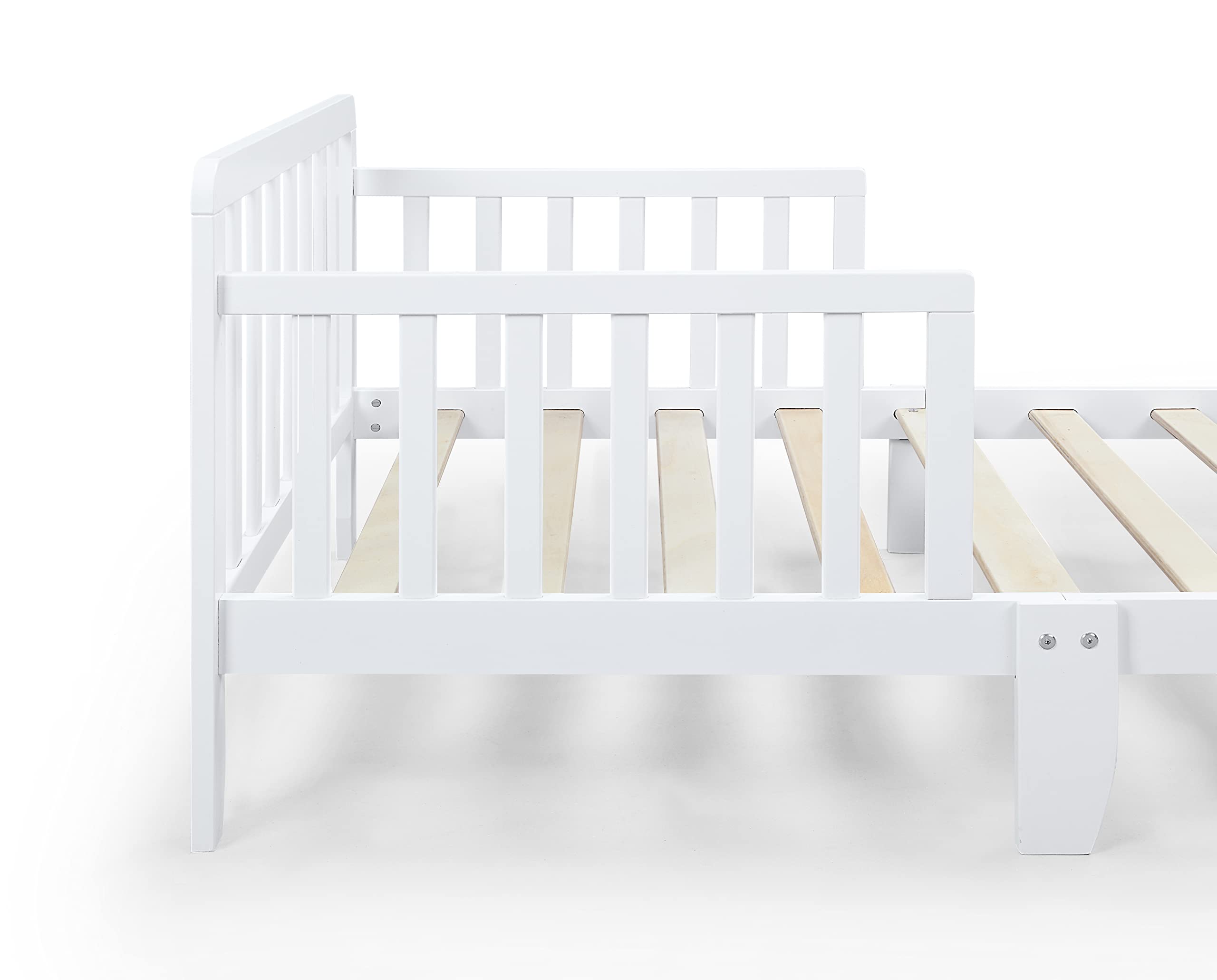 Olive & Opie Jax Toddler Bed in White