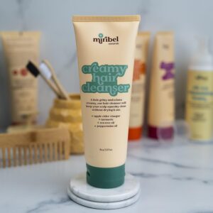 Miribel Naturals Creamy Hair Cleanser | Apple cider vinegar co-wash | Natural, Clean Hair Care