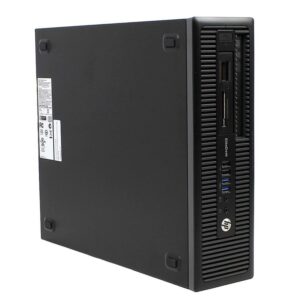 HP ProDesk 600 G1 SFF Slim Business Desktop Computer, Intel i5-4570 up to 3.60 GHz, 8GB RAM, 256GB SSD, DVD, USB 3.0, Windows 10 Pro 64 Bit (Renewed)