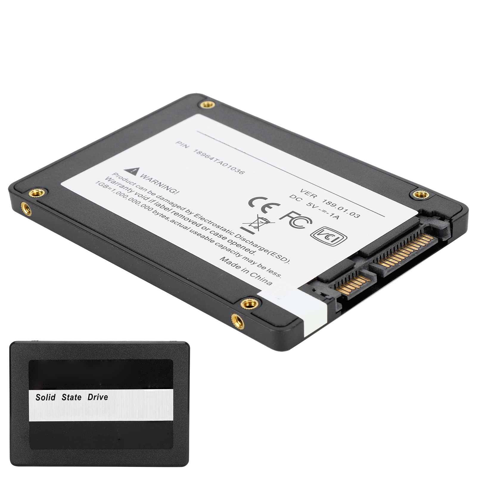 Solid State Drive, Professional Solid State Hard Disk Stable Compact for Laptop Desktop Computer for Office Worker(#3)