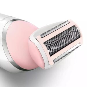 brl140 replacement head compatible with philips satinshave advanced women's electric shaver brl140 brl130 wet and dry ladyshave replacement foil and blade philips trimmer razor foil and cutter (pink)