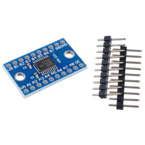 EPLZON TXS0108E High Speed Full Duplex Logic Level Converter 8 Channel SPI 8 Way 3.3V 5V IIC 8-Bit Bi-Directional Converter Module Apply to Raspberry Pi and Arduino (Pack of 5 Set)