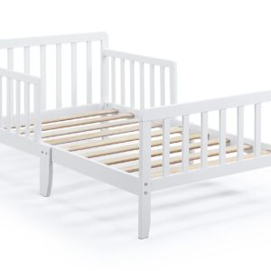 Olive & Opie Jax Toddler Bed in White