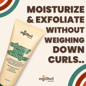 Miribel Naturals Creamy Hair Cleanser | Apple cider vinegar co-wash | Natural, Clean Hair Care