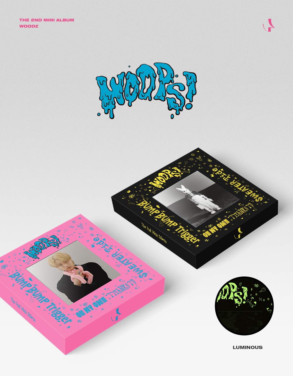 CHO Seung Youn (WOODZ) - WOOPS! [Random ver.] CD