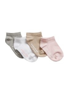 gap baby girls no show socks, multi, 2-3t us