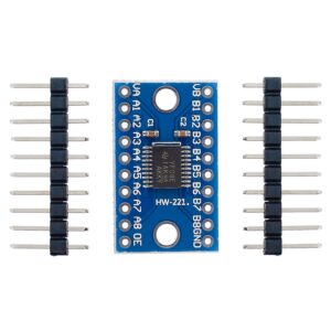 EPLZON TXS0108E High Speed Full Duplex Logic Level Converter 8 Channel SPI 8 Way 3.3V 5V IIC 8-Bit Bi-Directional Converter Module Apply to Raspberry Pi and Arduino (Pack of 5 Set)