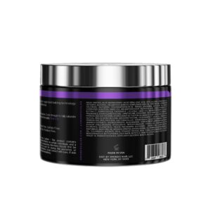 XMONDO Semi Permanent Purple Hair Color with Hyaluronic Acid, Vegetable Proteins, and Bond Boosting - 8oz