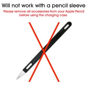 TechMatte Charging Case Compatible with Apple Pencil 2nd Generation Only