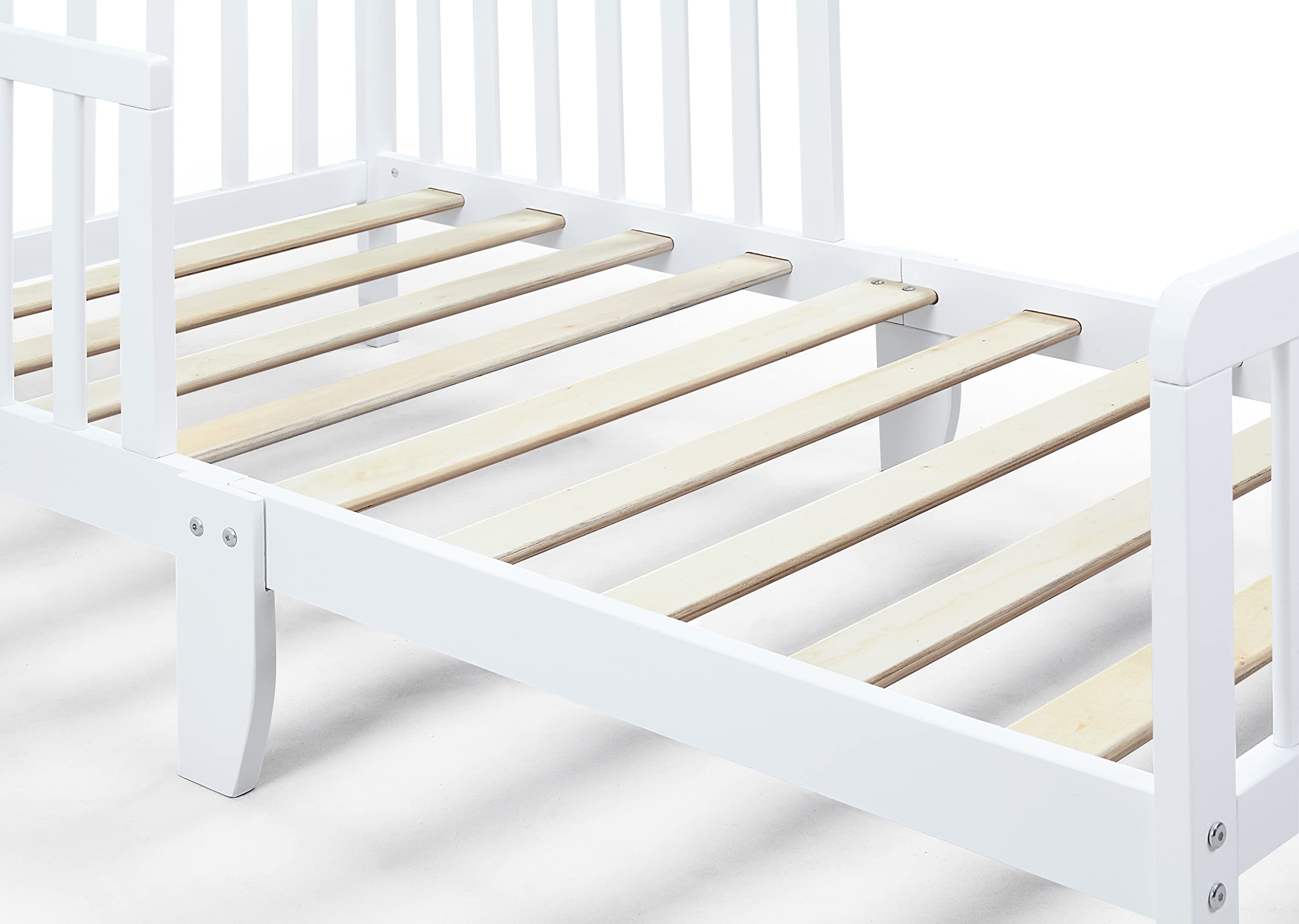 Olive & Opie Jax Toddler Bed in White