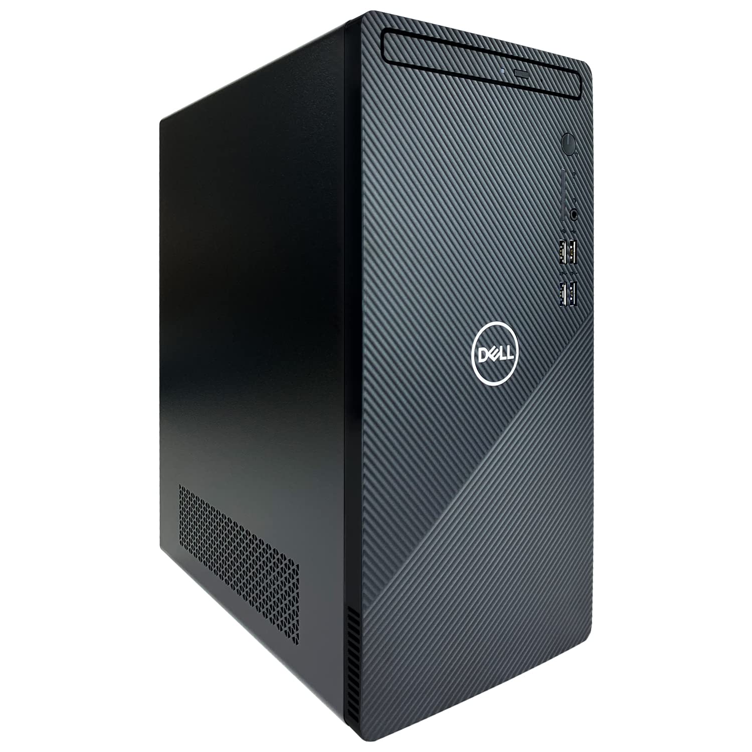 Dell Inspiron i3891 Desktop Computer - 11th Gen Intel 6-Core i5-11400 up to 4.40 GHz Processor, 8GB DDR4 Memory, 256GB SSD, Intel UHD Graphics 630, DVD Burner, Windows 11 Home, Black