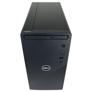 Dell Inspiron i3891 Desktop Computer - 11th Gen Intel 6-Core i5-11400 up to 4.40 GHz Processor, 8GB DDR4 Memory, 256GB SSD, Intel UHD Graphics 630, DVD Burner, Windows 11 Home, Black