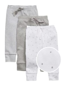 gap unisex baby first favourite pull-on pants leggings, oatmeal heather, 0-3 months us