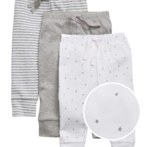 GAP Unisex Baby First Favourite Pull-on Pants Leggings, Oatmeal Heather, 0-3 Months US