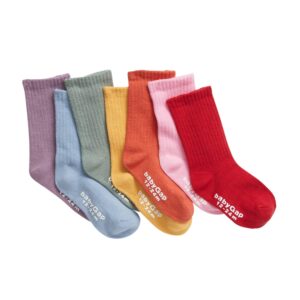 GAP baby girls Crew Socks, Multi, 2-3T US