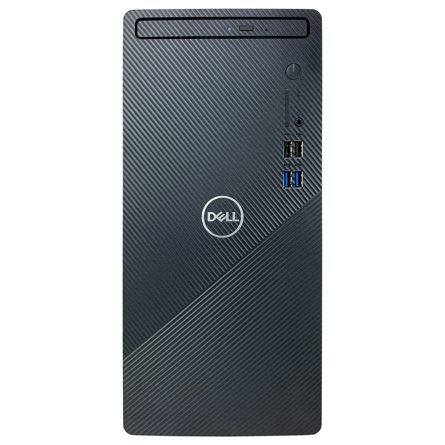 Dell Inspiron i3891 Desktop Computer - 11th Gen Intel 6-Core i5-11400 up to 4.40 GHz Processor, 8GB DDR4 Memory, 256GB SSD, Intel UHD Graphics 630, DVD Burner, Windows 11 Home, Black