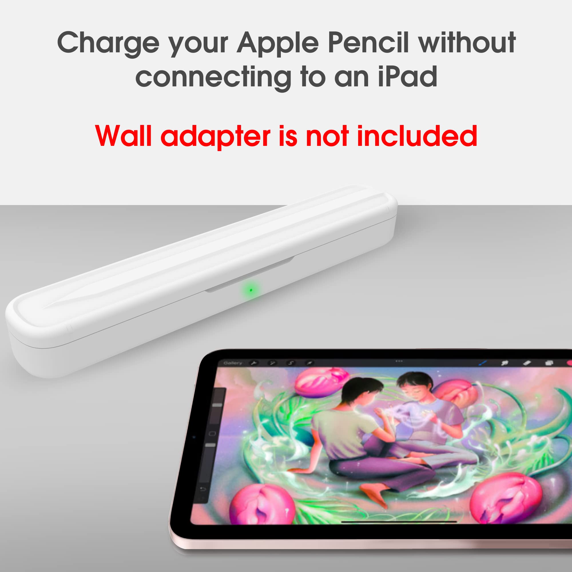 TechMatte Charging Case Compatible with Apple Pencil 2nd Generation Only