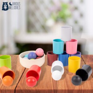 Curious Melodies Wooden Toys Sorting and Stacking - 3D Puzzle Blocks Pull Train | Developmental Activity Play Sets