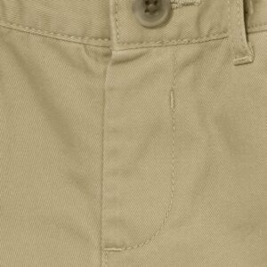 The Children's Place Baby Boys' and Toddler Stretch Chino Shorts, Black/Fin Gray/Flax 3-Pack, 9-12 Months