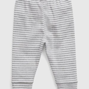 GAP Unisex Baby First Favourite Pull-on Pants Leggings, Oatmeal Heather, 0-3 Months US