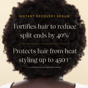 JVN Complete Instant Recovery Serum, Leave-In Anti Frizz Hair Serum, Repairs Hair and Protects Against Heat Damage, Smoothing Serum for All Hair Types, 3.4 Fluid Ounces