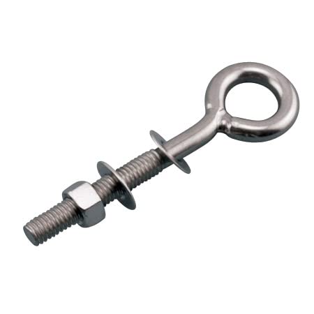 WELDED EYE BOLT 304 STAINLESS STEEL 1/4" X 6" (S0312-07150)