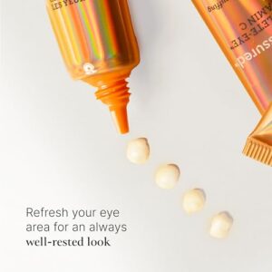 Bliss Rest Assured ™ Eye Cream with Vitamin C & Caffeine - 0.5 Fl Oz - Dark Circle Reducing & Depuffing Eye Cream - Clean - Vegan & Cruelty-Free