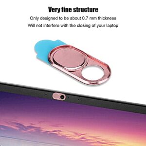 Cute Laptop Camera Cover Slide, Fine Structure 0.7 Mm Thickness Laptop Camera Cover for Tablets for Protecting Your Digital Life for Desktops(Pink)