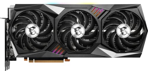 MSI GeForce RTX 3090 Ti 24GB GDRR6X 384-Bit HDMI/DP Nvlink Tri-Frozr Ampere Architecture OC Graphics Card (RTX 3090 Ti Gaming X Trio 24G)