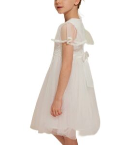 baby girl formal dresses lace dress for girl wedding evening photograph dress size 7 white