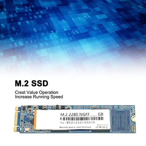 SSD for Desktop Computer, High Performance Crest Value Operation Full Power Mode NGFF SSD Increase Running Speed for Desktop Computer for Laptop(#4)