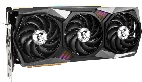 MSI GeForce RTX 3090 Ti 24GB GDRR6X 384-Bit HDMI/DP Nvlink Tri-Frozr Ampere Architecture OC Graphics Card (RTX 3090 Ti Gaming X Trio 24G)