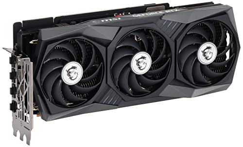 MSI GeForce RTX 3090 Ti 24GB GDRR6X 384-Bit HDMI/DP Nvlink Tri-Frozr Ampere Architecture OC Graphics Card (RTX 3090 Ti Gaming X Trio 24G)