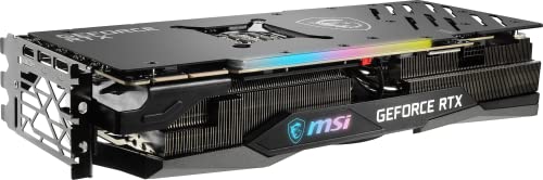 MSI GeForce RTX 3090 Ti 24GB GDRR6X 384-Bit HDMI/DP Nvlink Tri-Frozr Ampere Architecture OC Graphics Card (RTX 3090 Ti Gaming X Trio 24G)