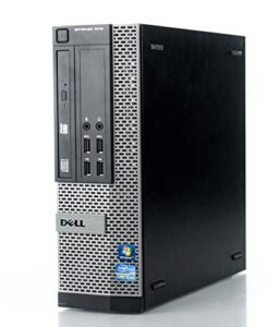 dell optiplex 7010 sff desktop pc - intel core i5, 8gb, 250gb, dvd windows 10 pro (renewed)