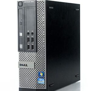 Dell Optiplex 7010 SFF Desktop PC - Intel Core i5, 8GB, 250GB, DVD Windows 10 Pro (Renewed)