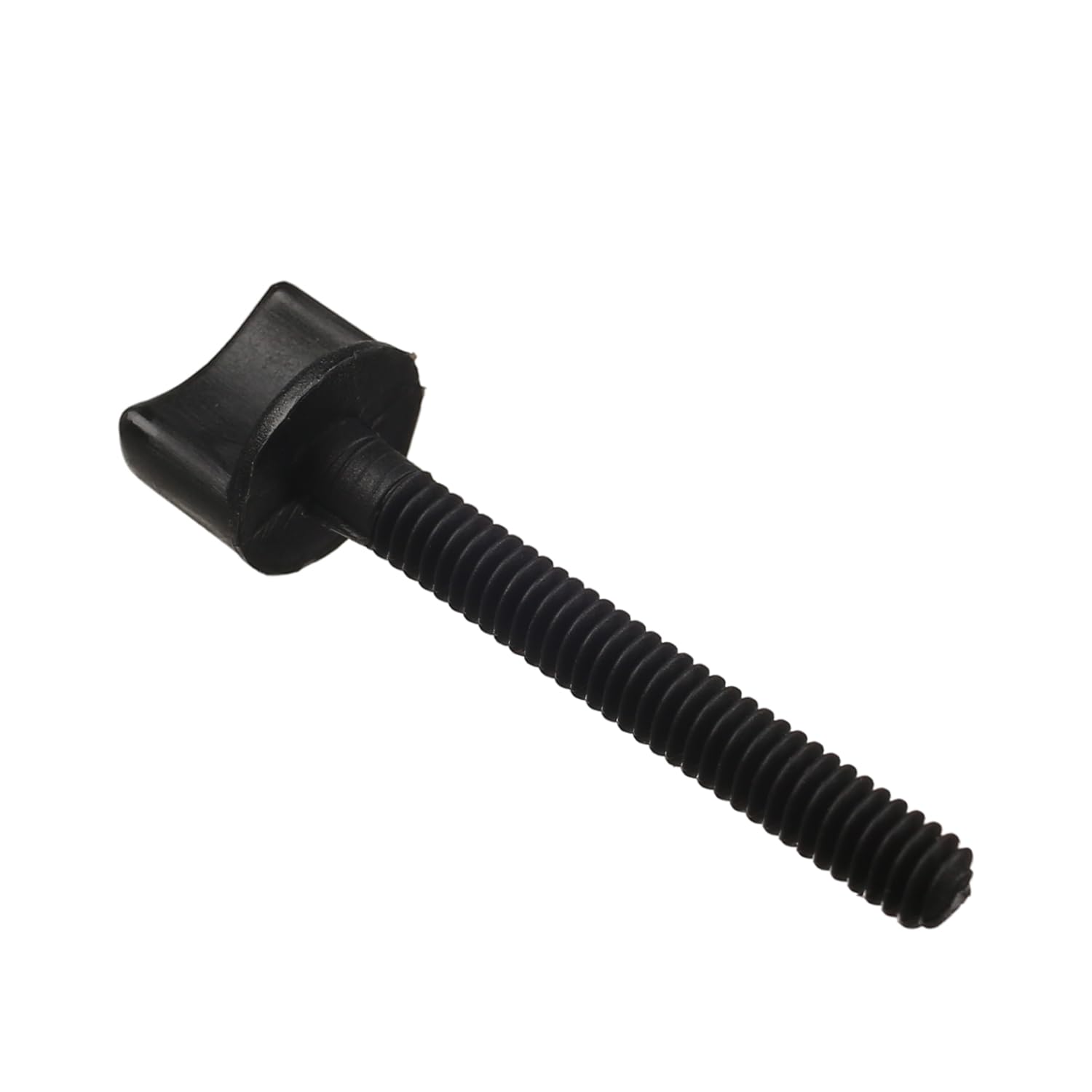 009-00201 1/4×2inch Nylon Thumb Screw Bolt Hand Plastic Screws Thread for RC Model Aircraft Black 10Pcs,Aicosineg