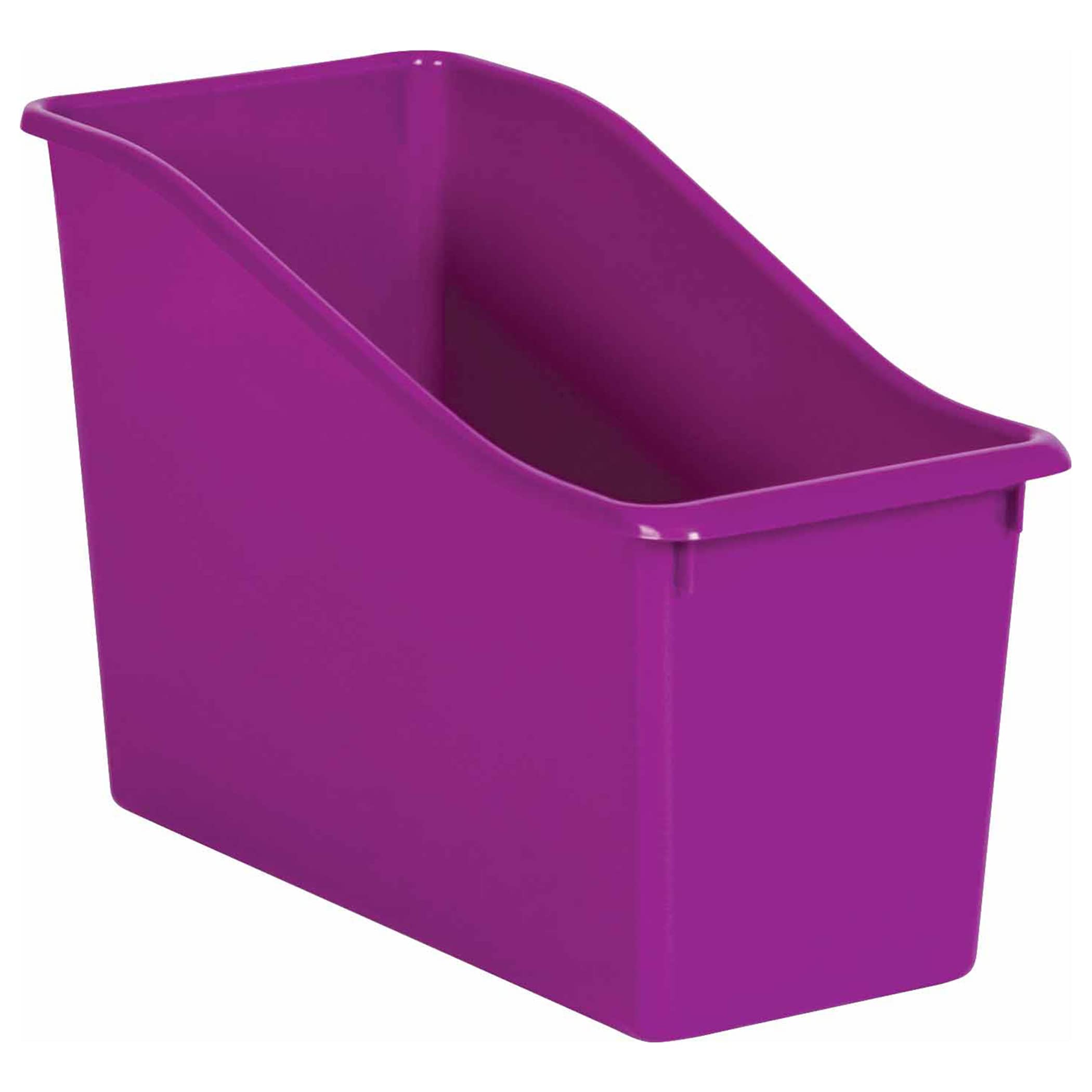 Teacher Created Resources® Purple Plastic Book Bin, 1 Count (Pack of 1)