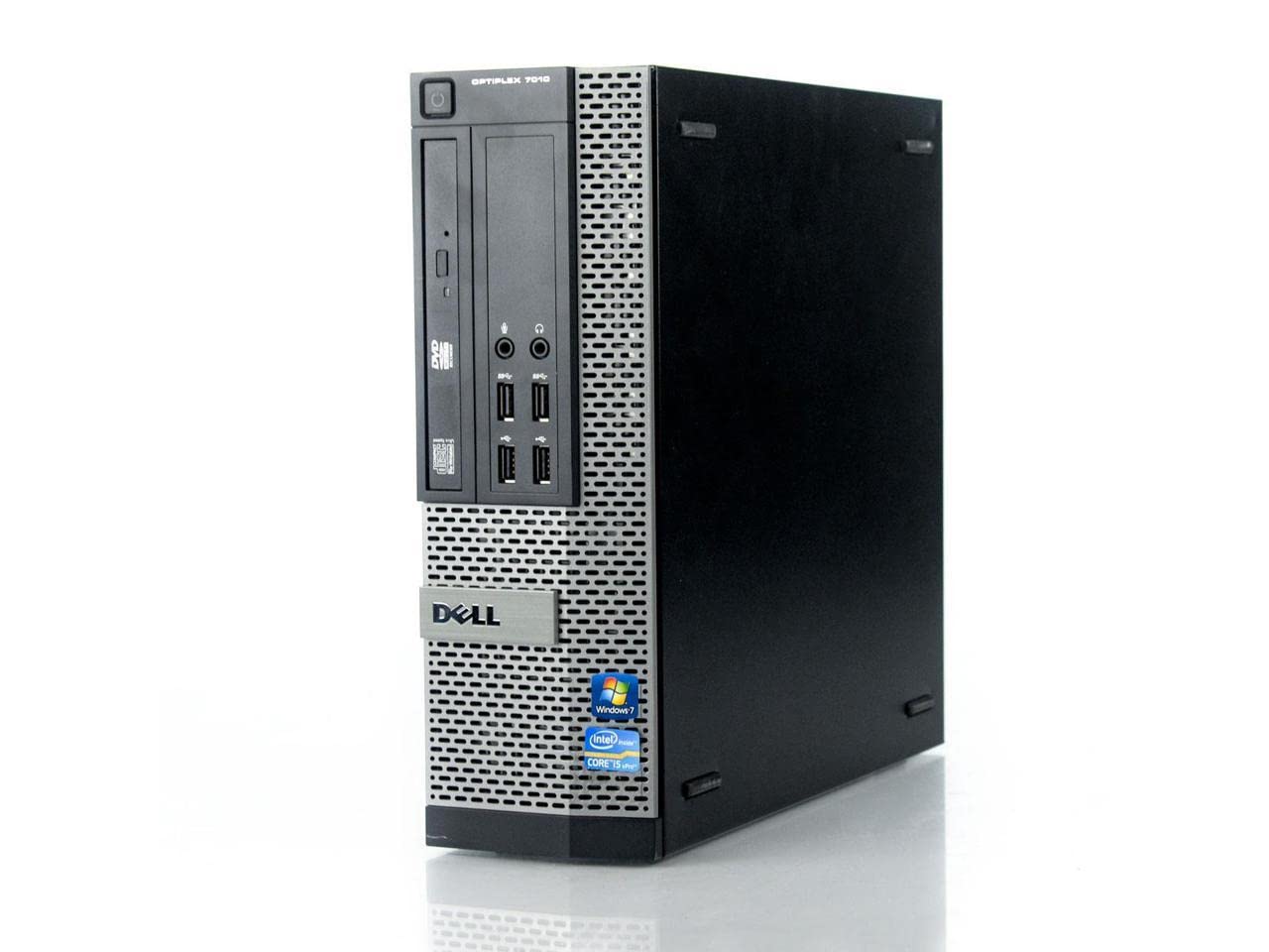 Dell Optiplex 7010 SFF Desktop PC - Intel Core i5, 8GB, 250GB, DVD Windows 10 Pro (Renewed)