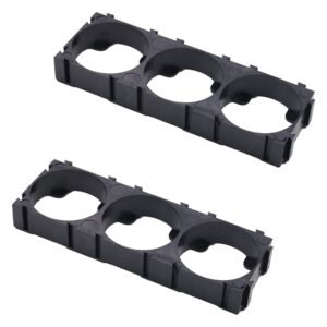 50pcs 21700 lithium cell spacer triple battery holder bracket battery pack bracket for diy fixed battery 21.7mm hole dia,aicosineg