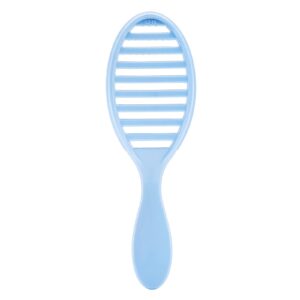 Wet Brush Speed Dry Hair Brush - Sky Blue - Vented Design and Ultra Soft HeatFlex Bristles Are Blow Dry Safe With Ergonomic Handle Manages Tangle and Uncontrollable Hair - Pain-Free