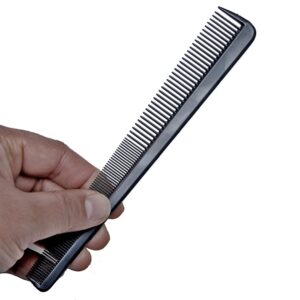 LUXXII (6 Count) 7.5" Barber Hair Comb Beard & Mustache Pocket Combs for Men's Hair Beard Mustache and Sideburns